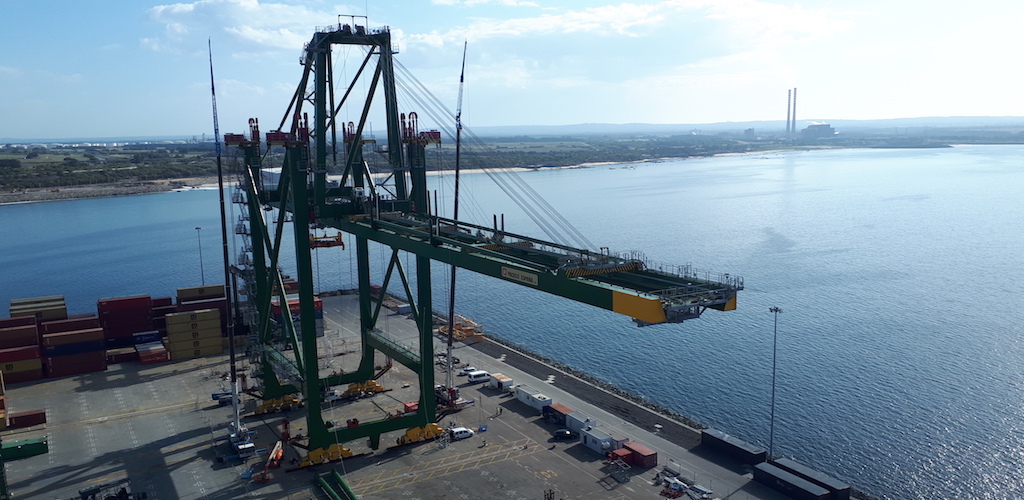 ALE Installs Sines STS Crane | Breakbulk