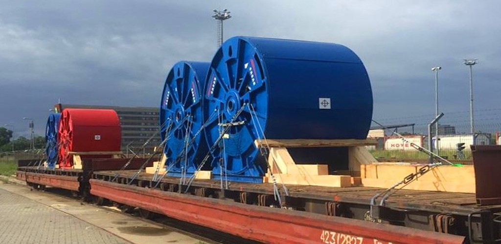 CF&S Delivers Mongolian Railway Reels | Breakbulk