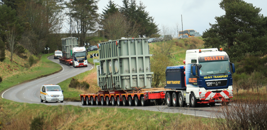 Collett Handles Transformers for Scottish Substation (video) | Breakbulk