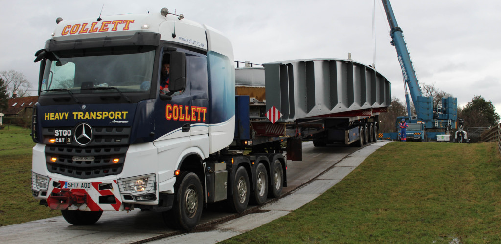 Collett Delivers Bridge Sections For UK Rail Project (video) | Breakbulk