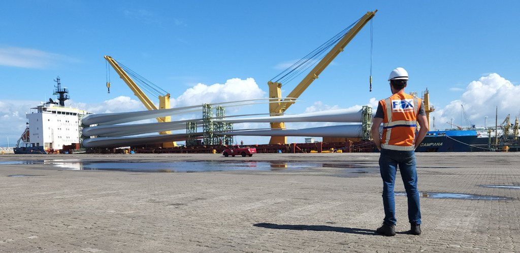 FOX Brasil, Dako Deliver Wind Blades to Colombia | Breakbulk