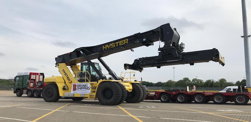 Brunel Moves ReachStacker | Breakbulk