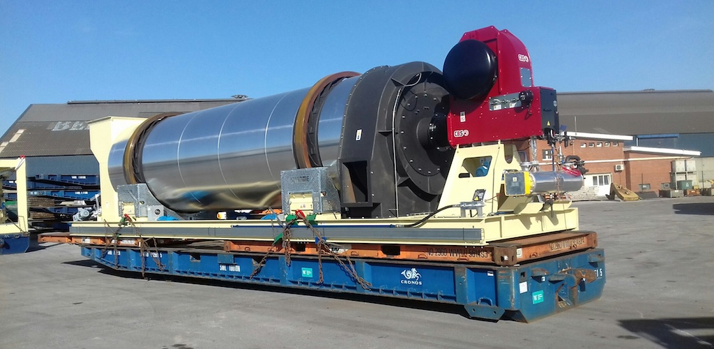 Intermodal Delivers Asphalt Plant | Breakbulk