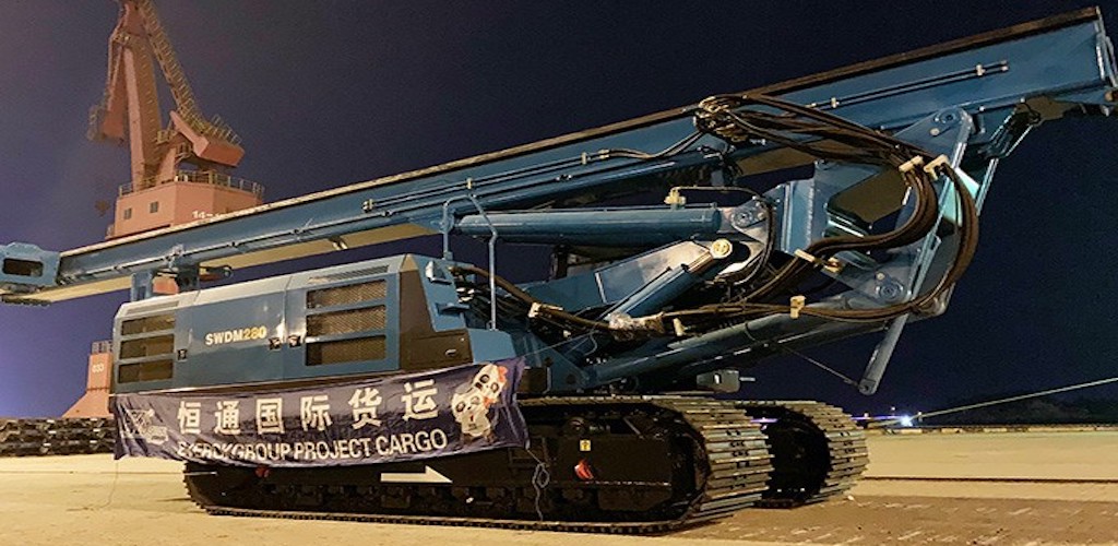 Everokgroup Moves Rotary Digging Drill | Breakbulk