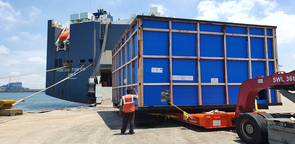Höegh Ships OOG Turbine | Breakbulk