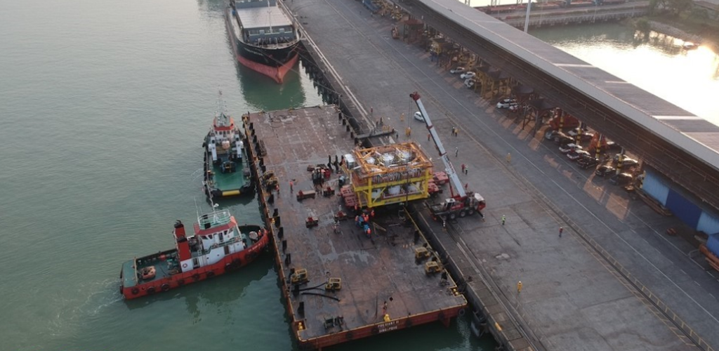 Megalift Completes Offshore Skid Loadout | Breakbulk
