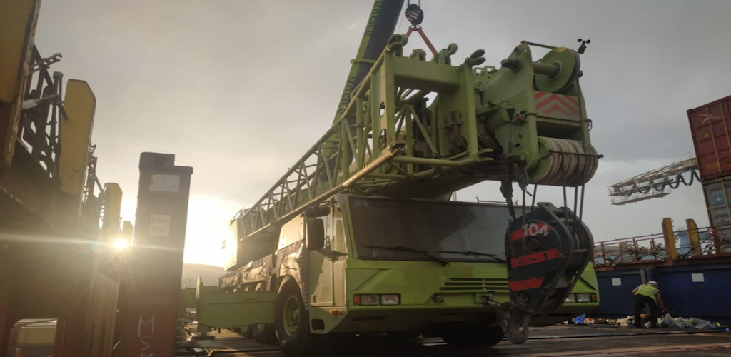 Sigmai Delivers Demag Mobile Cranes | Breakbulk