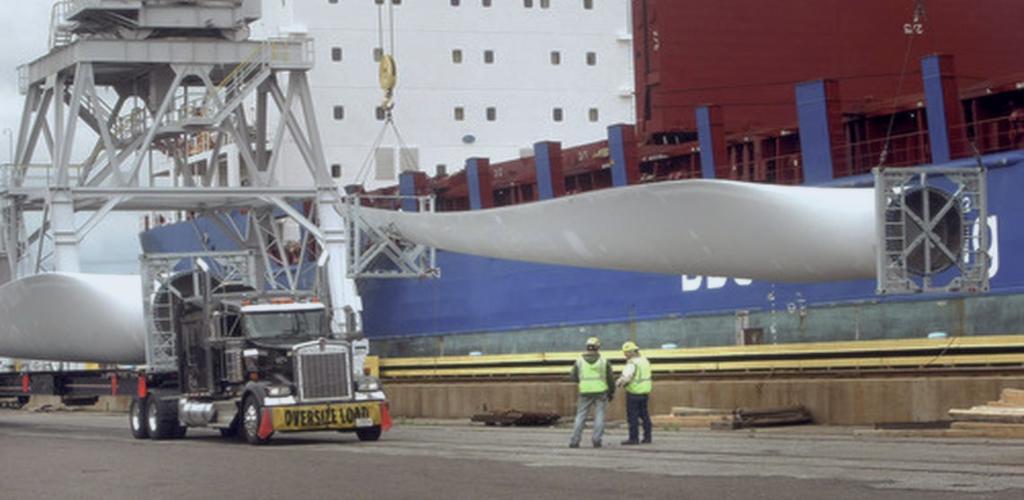 Duluth Reports Record Wind Cargoes | Breakbulk