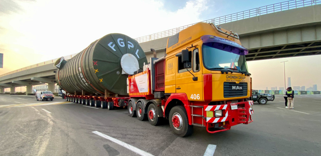 EWA Delivers Oversized Tank From Alexandria to Cairo | Breakbulk