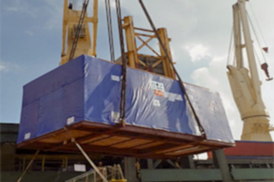 EXG Delivers Tianjin Generator | Breakbulk