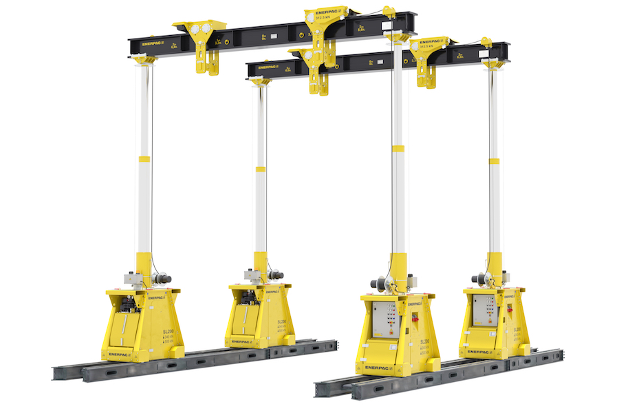 Enerpac Introduces Super Lift Hydraulic Gantries | Breakbulk