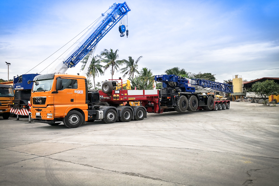 Geo Transport Moves Tadano Crane | Breakbulk