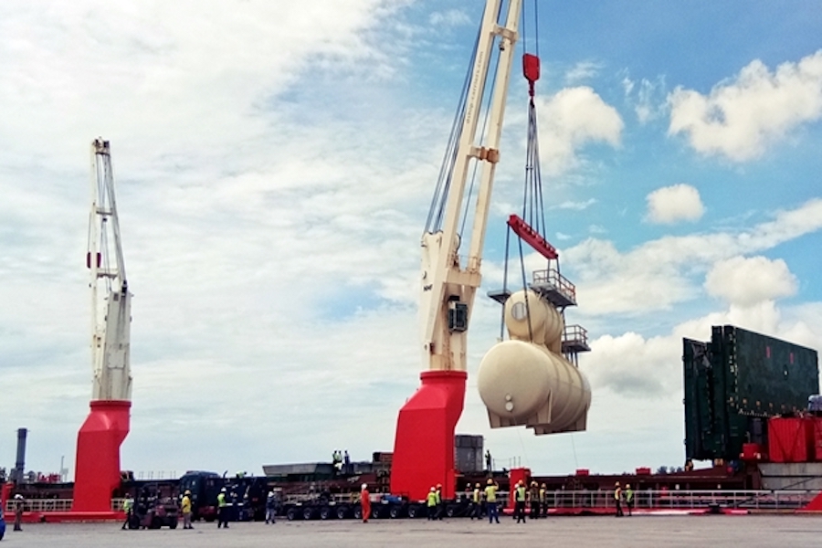 Tera Transports Deaerator Tanks | Breakbulk