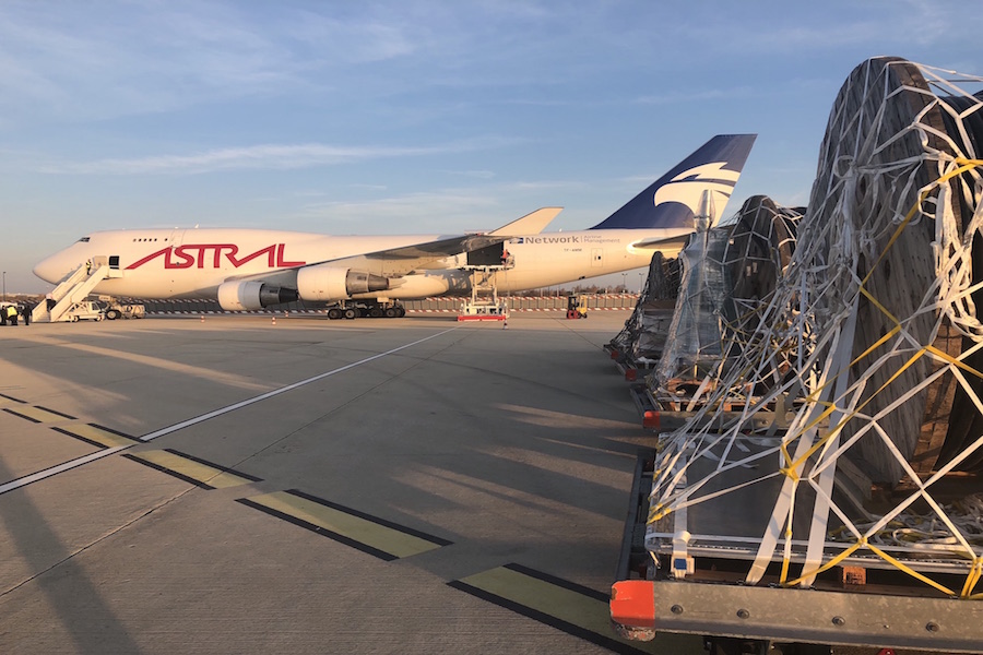 U-Freight Transports Transmission Reels | Breakbulk