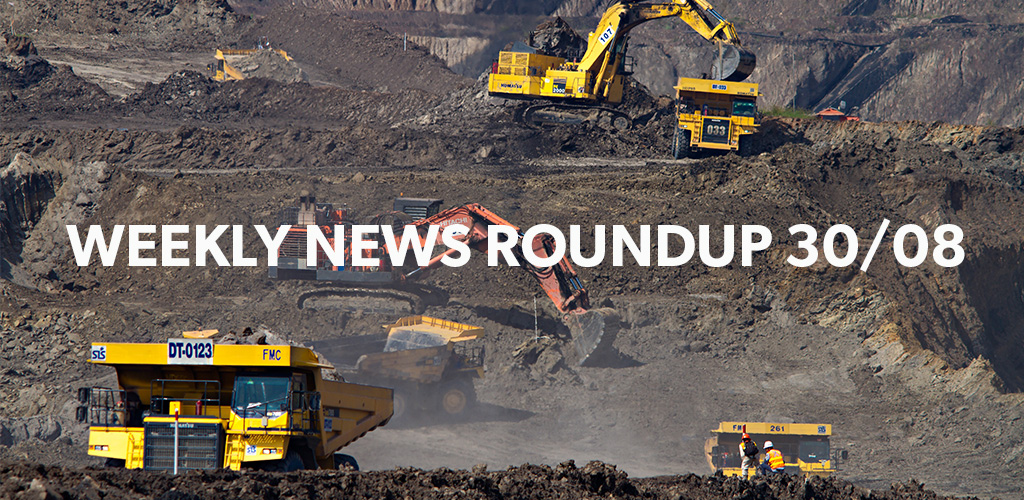 Weekly News Roundup 30/08 | Mining Indaba